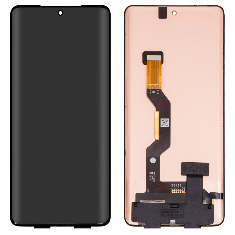 LCD compatible with Motorola Edge 60, Edge 60 Fusion, Edge 60s, (black ...